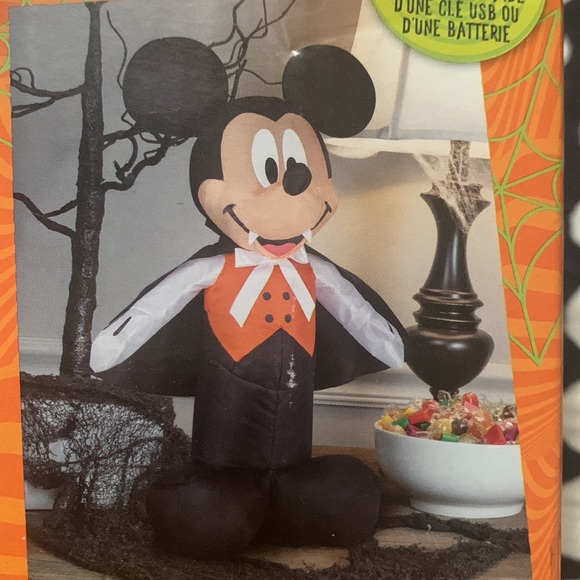 Disney | Holiday | Disney Mickey Mouse Halloween Theme Air Blown ...